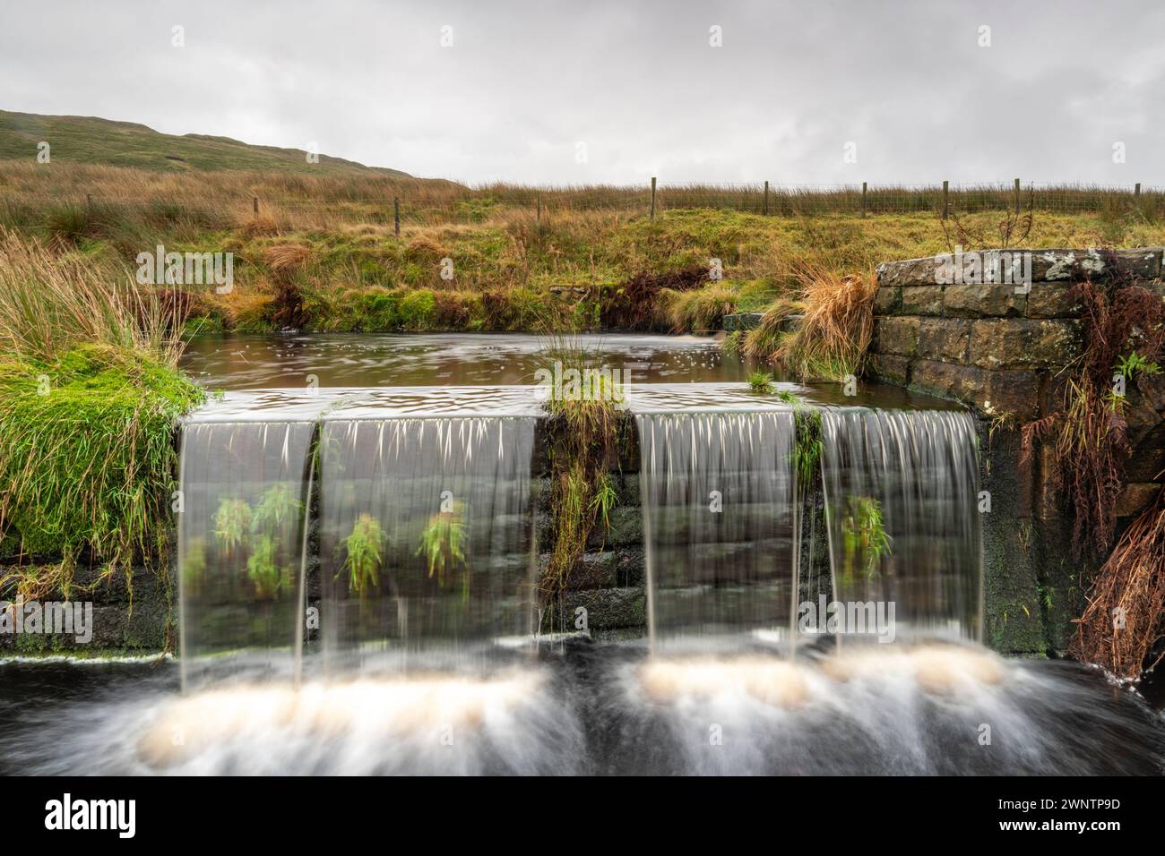 Moorland drain hi-res stock photography and images - Alamy