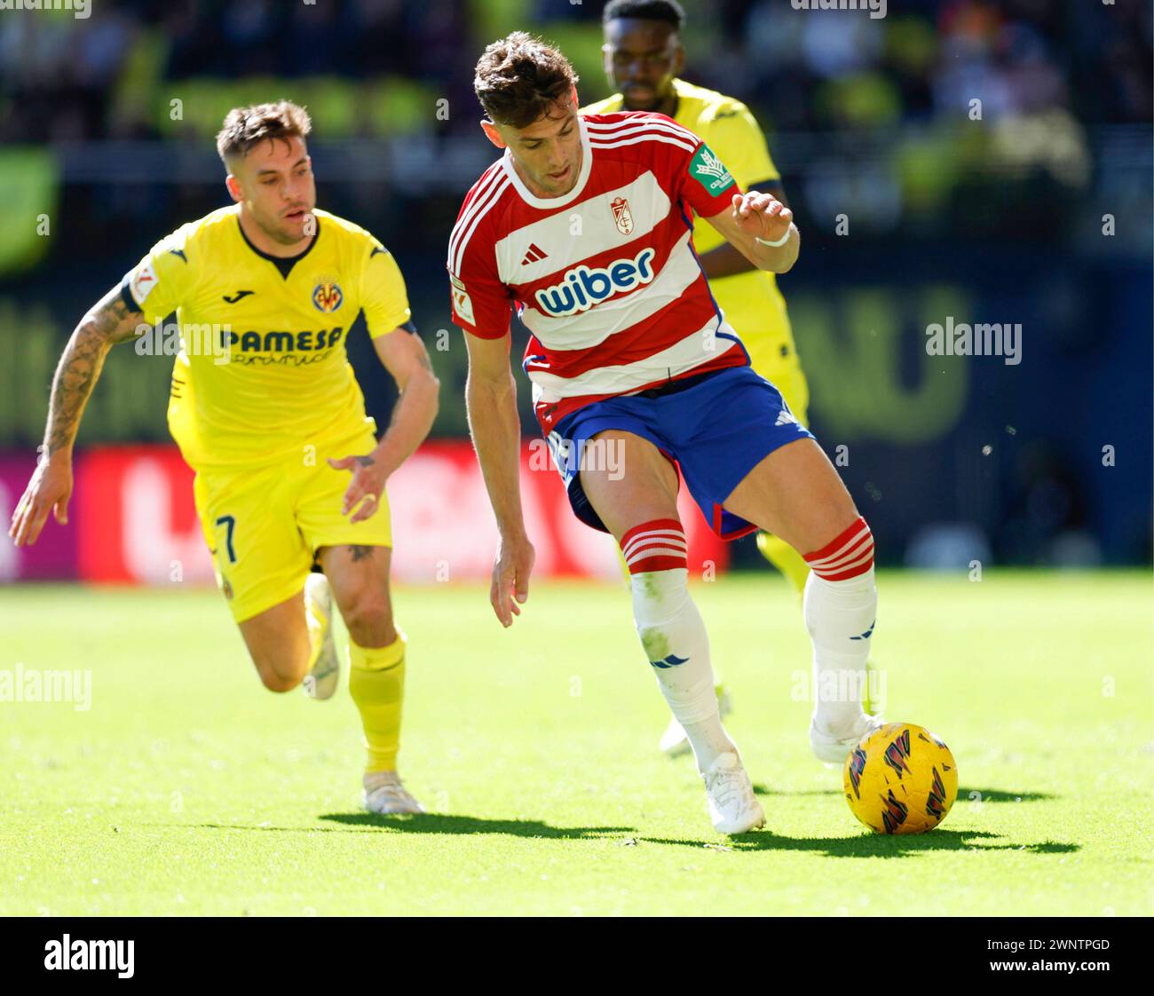 Spain La Liga soccer match Villarreal vs Granada at La Ceramica Stadium ...