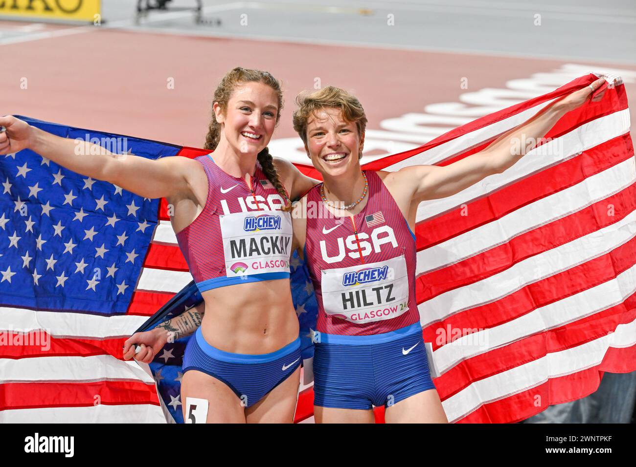 Glasgow, Scotland, UK. 03rd Mar, 2024. Womens 1500m Final. Emily MACKAY ...