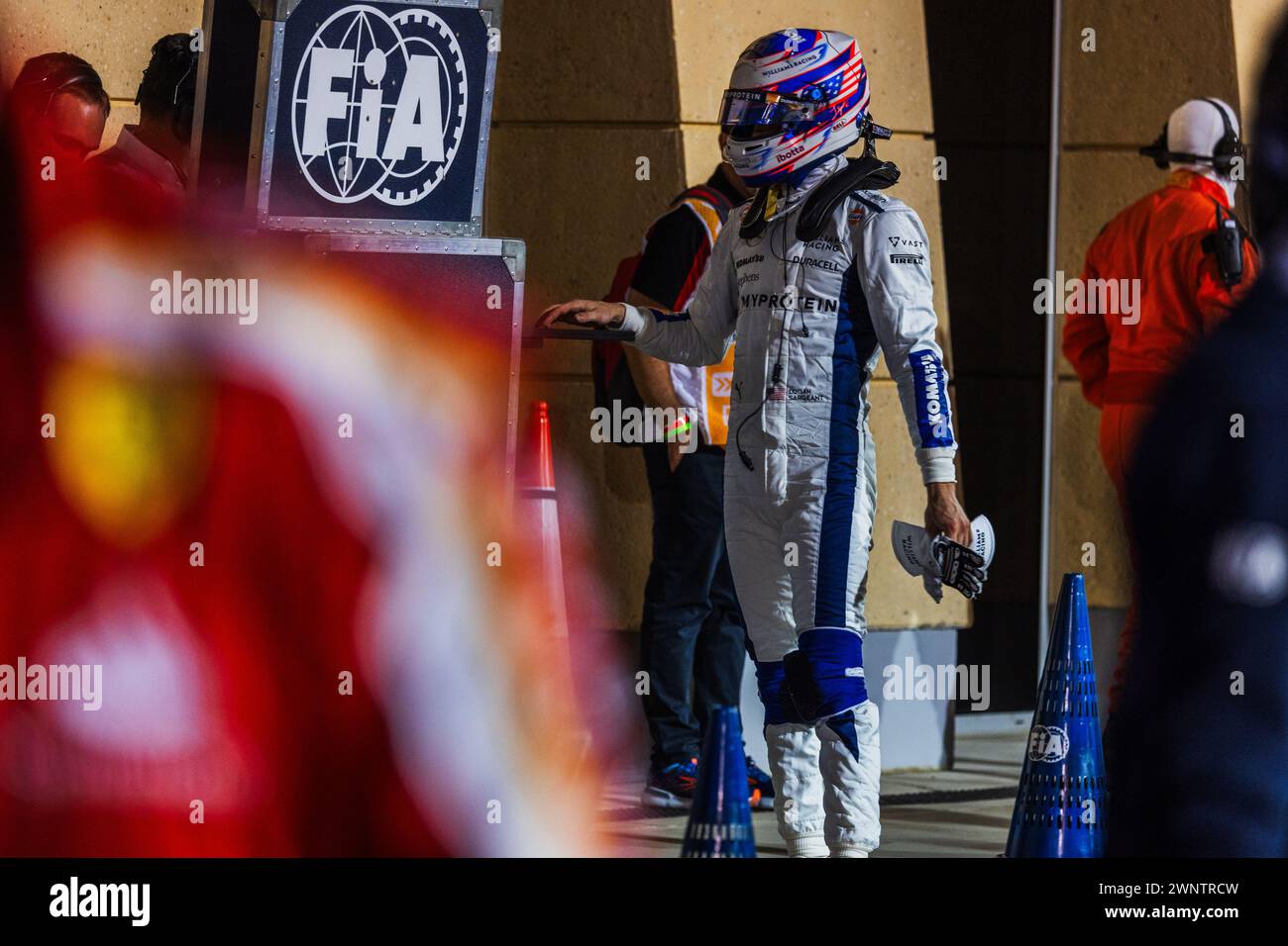MANAMA, BAHRAIN, Bahrain International Circuit, 2.March.2024: Daniel ...