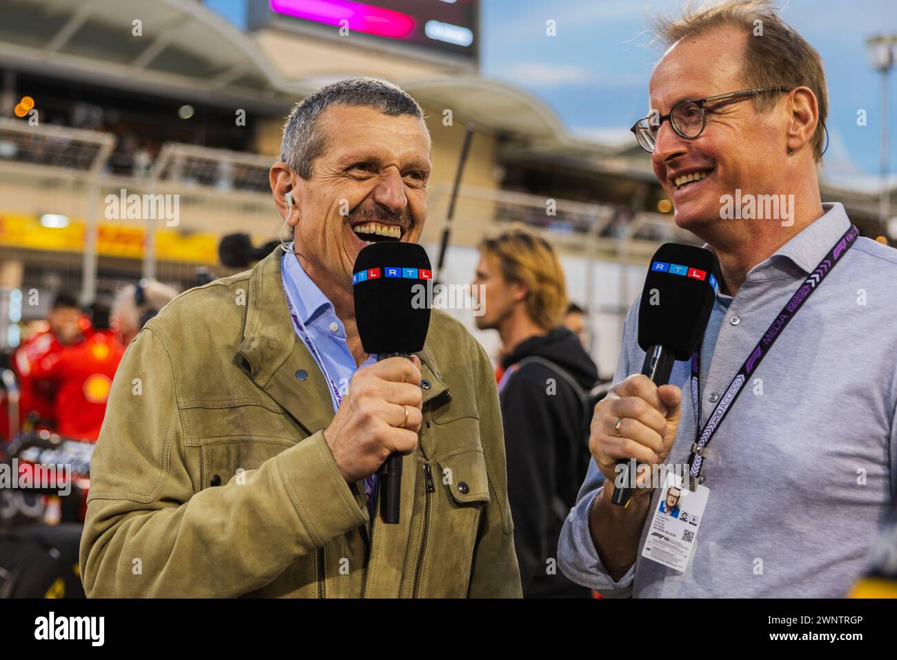 Guenther steiner f1 2024 hi-res stock photography and images - Alamy