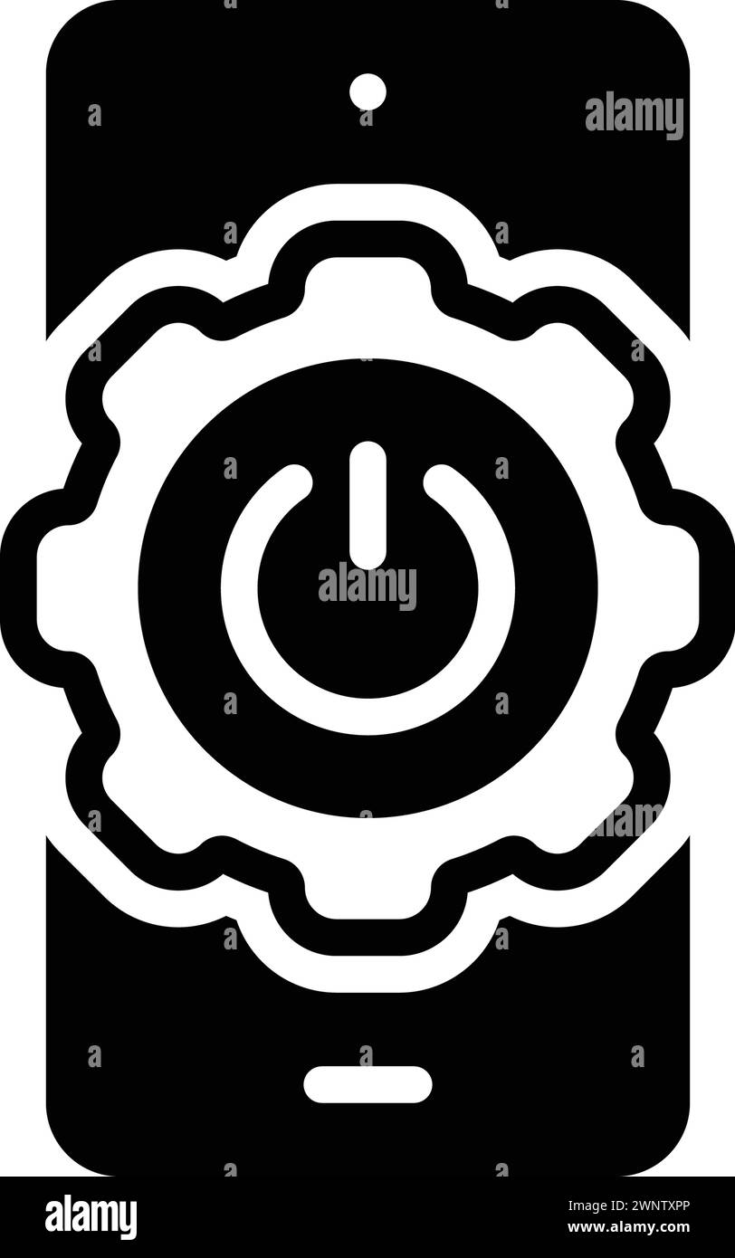 Icon for activated,operate Stock Vector Image & Art - Alamy