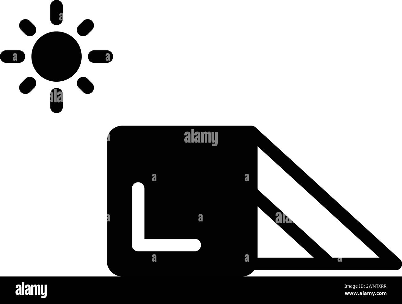 Shade vectors Black and White Stock Photos & Images - Alamy