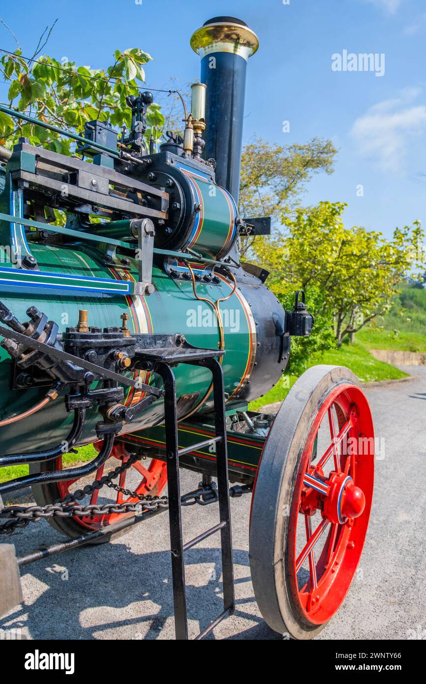 steam engine cotswolds gloucestershire england uk Stock Photo - Alamy