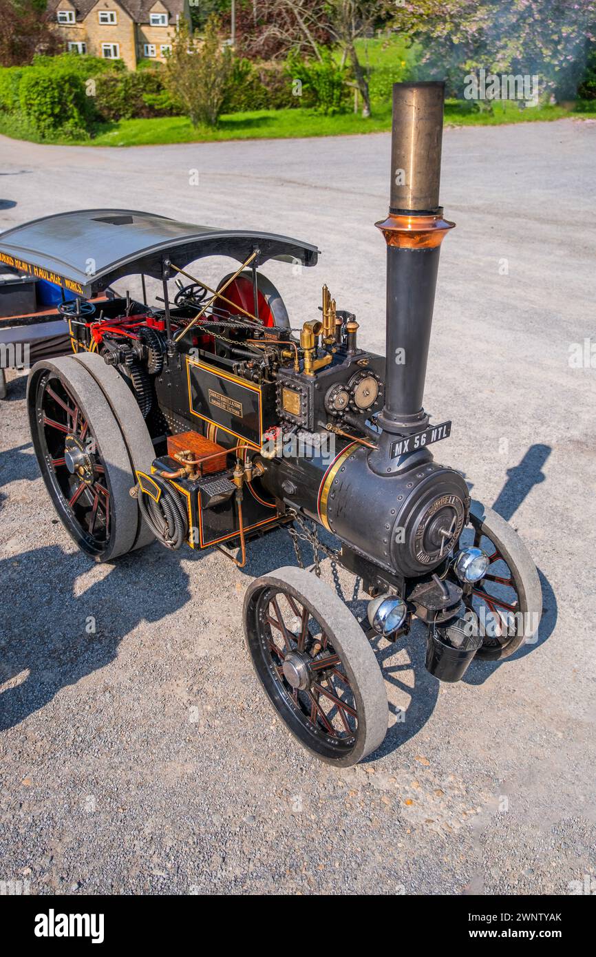 steam engine cotswolds gloucestershire england uk Stock Photo - Alamy