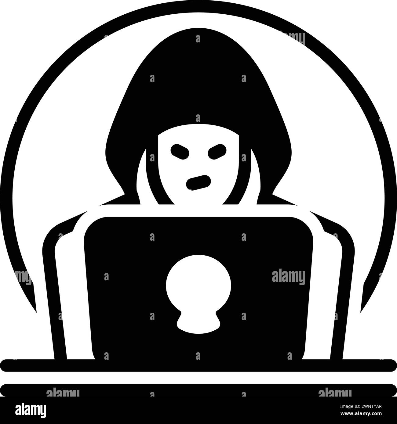 Phishing attack Black and White Stock Photos & Images - Alamy