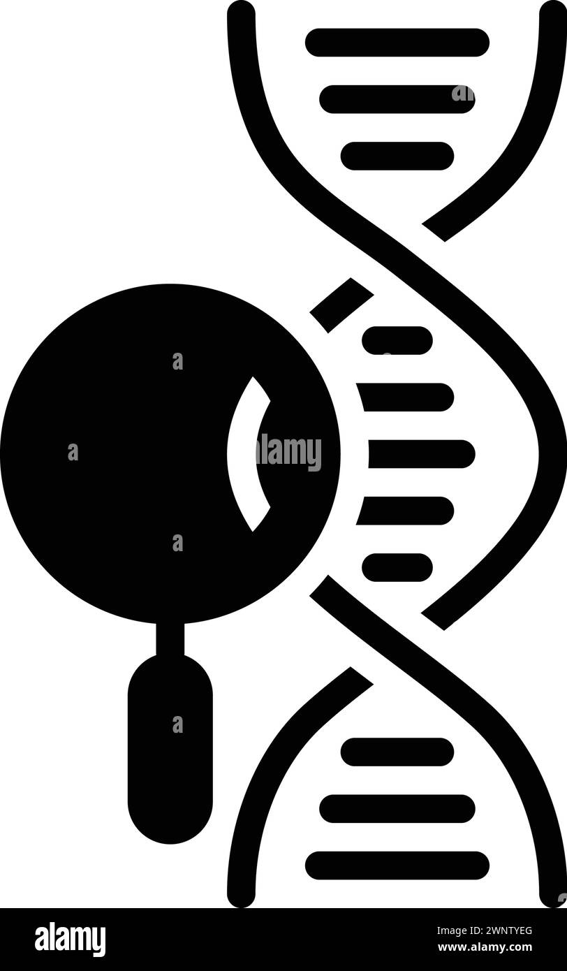 Icon for genetics,dna Stock Vector Image & Art - Alamy