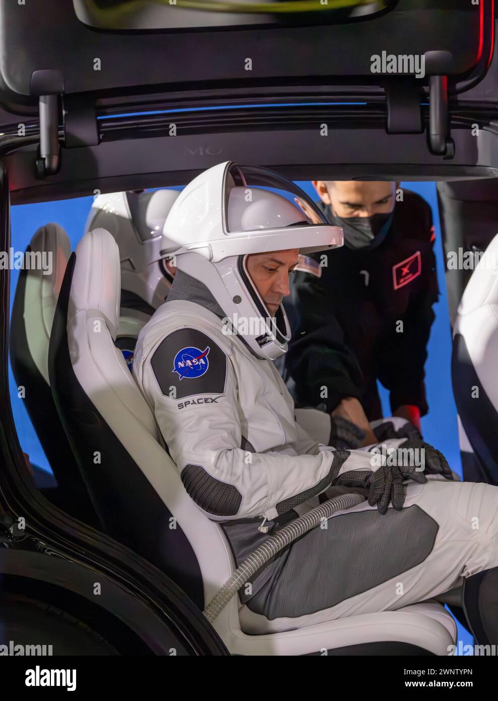 USA. 03rd Mar, 2024. At 7:33 PM NASA SpaceX Crew 8 walkout from the ...