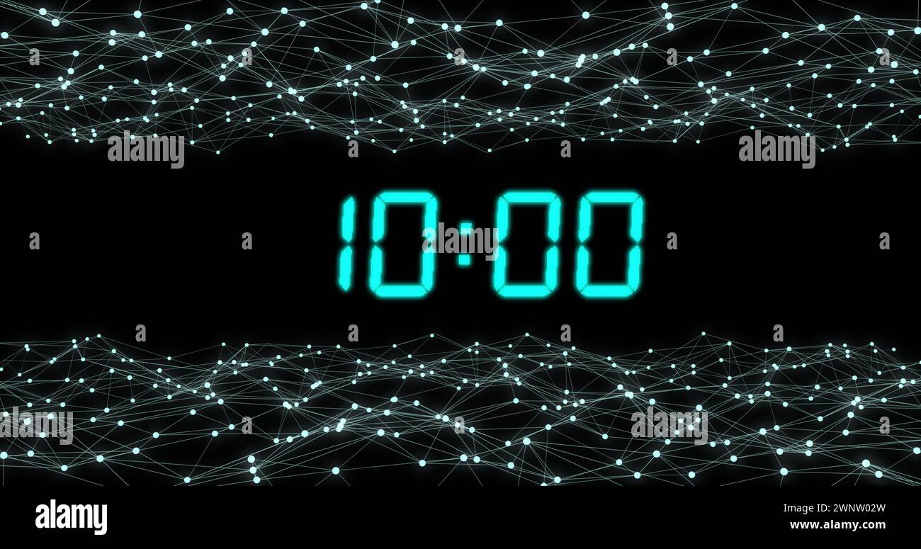 Changing digital numbers green screen hi-res stock photography and ...