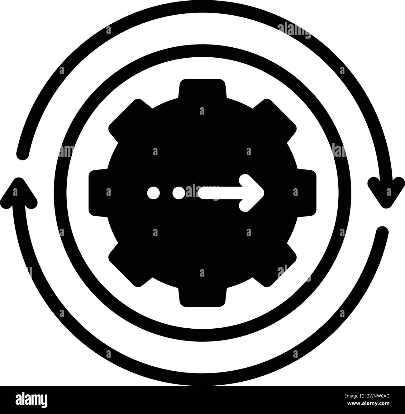 Progressing symbol Stock Vector Images - Alamy