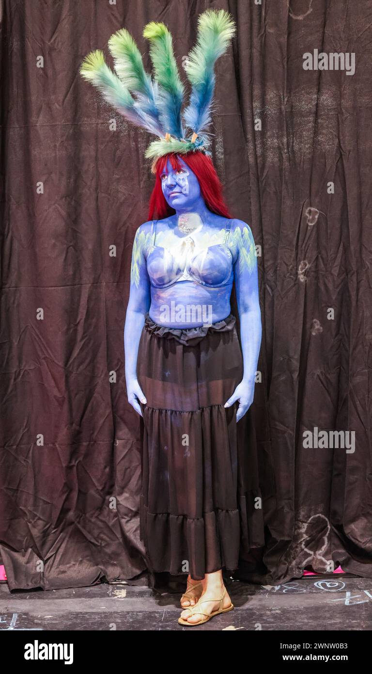 London Excel 4 March 2024 Body Painting Competition at Professional ...