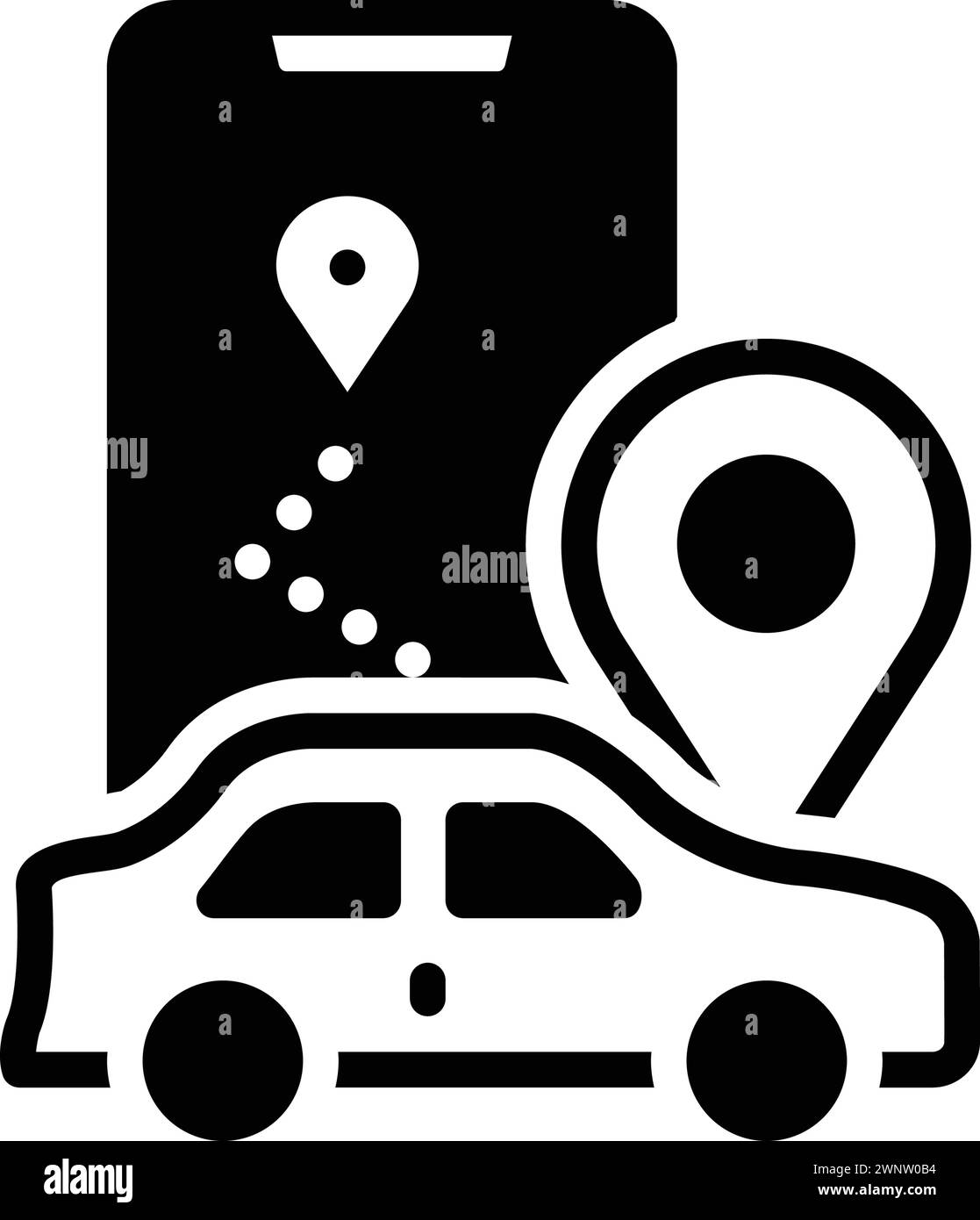 Icon for route,routing Stock Vector Image & Art - Alamy