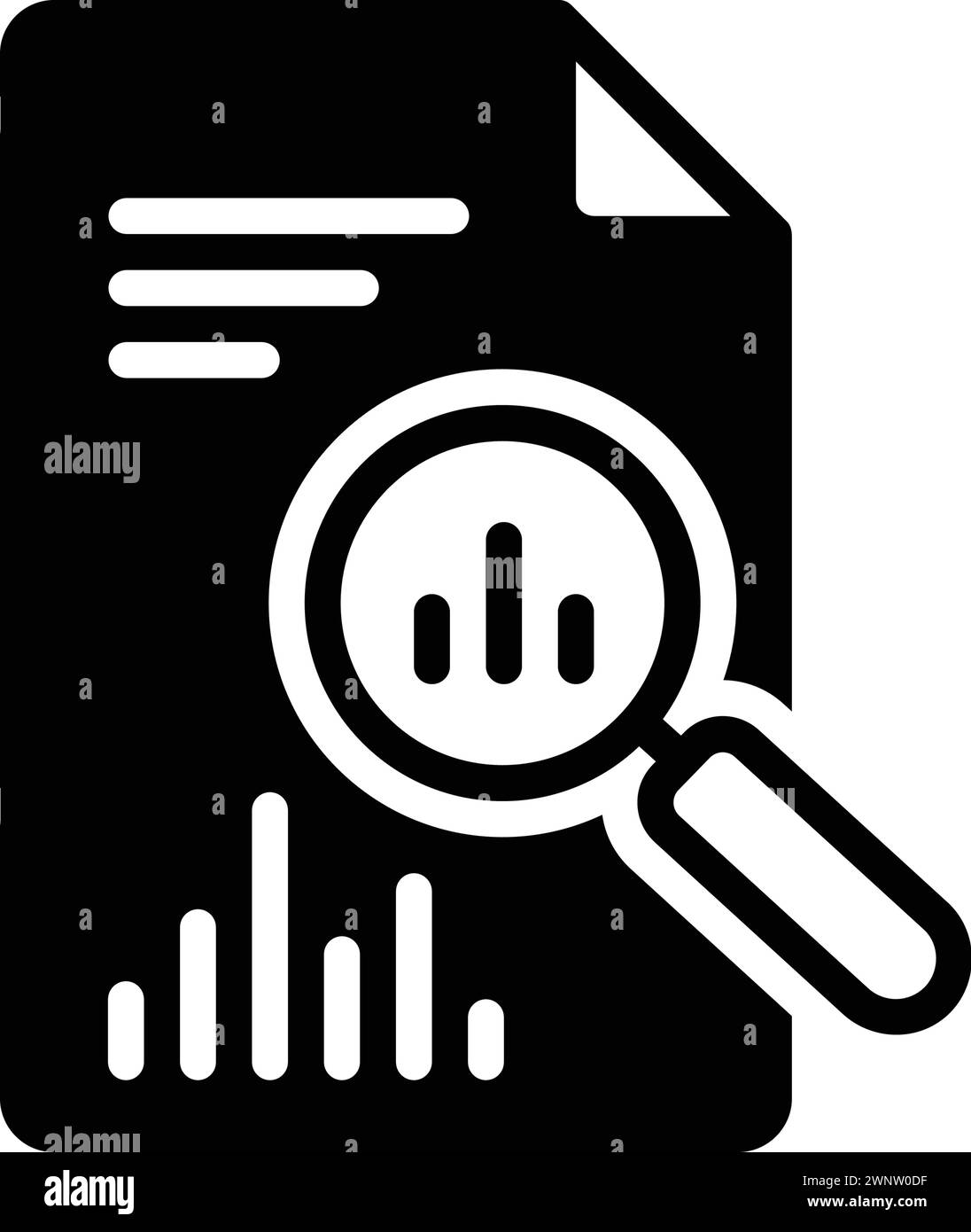 Financial reporting logo Stock Vector Images - Alamy