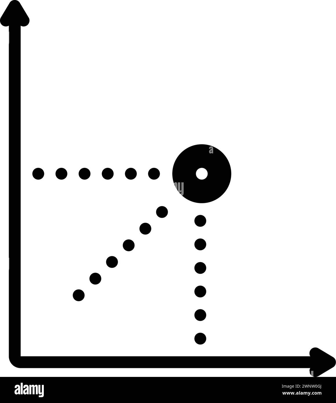 Coordinate point Stock Vector Images - Alamy