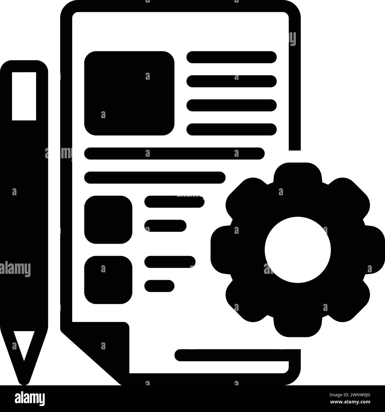 Icon for specifications,specific Stock Vector Image & Art - Alamy