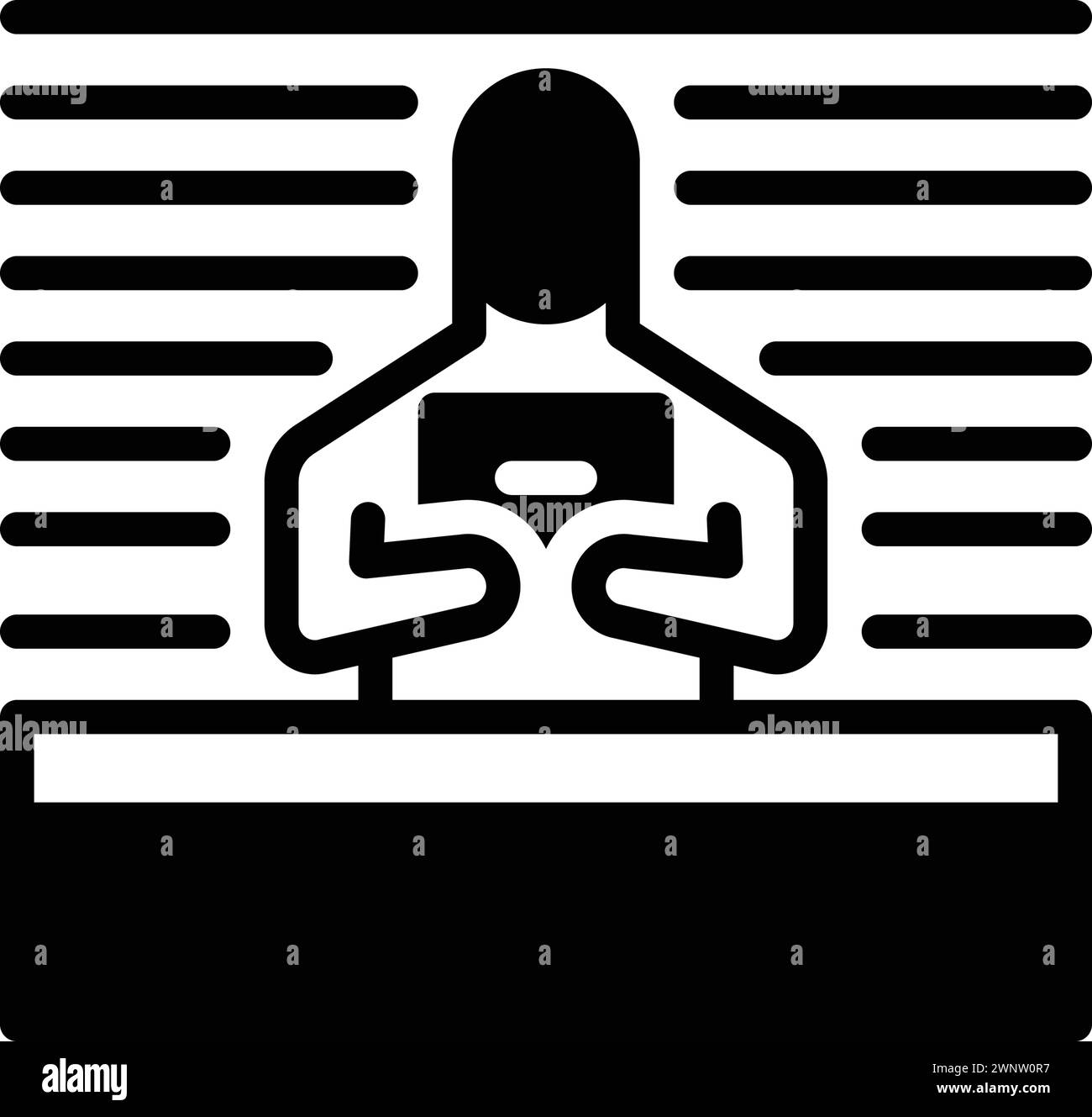 Icon for suspect,doubtful Stock Vector Image & Art - Alamy