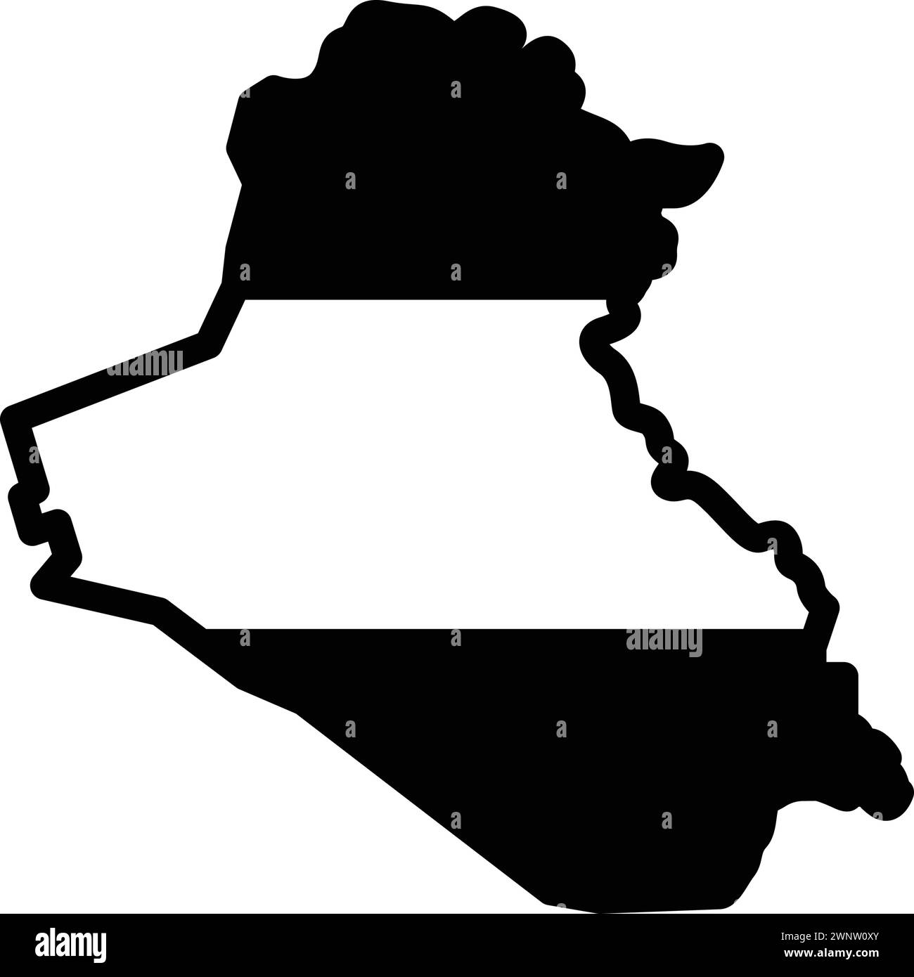 Baghdad Map Cut Out Stock Images And Pictures Alamy
