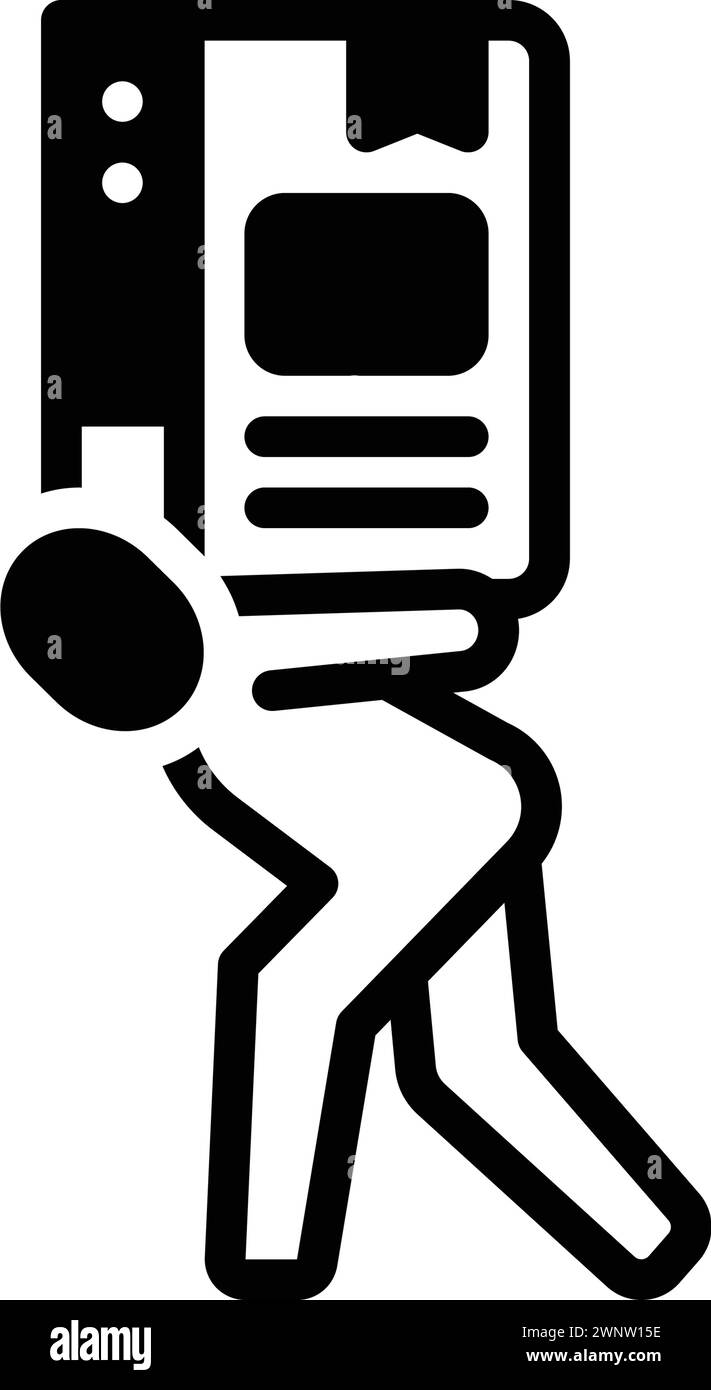 Icon for huge,giant Stock Vector Image & Art - Alamy