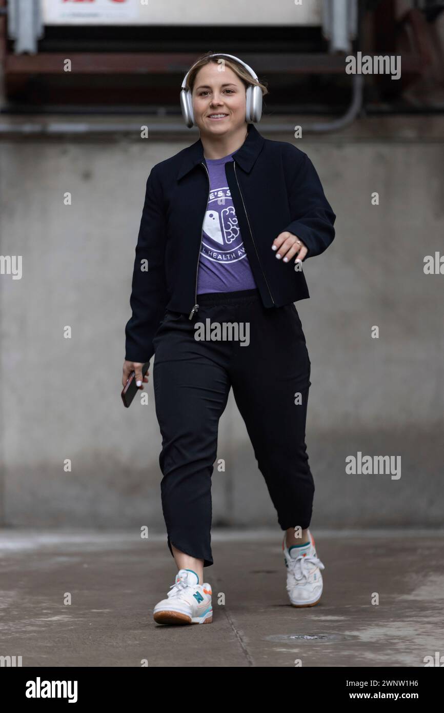 OTTAWA, ON - MARCH 02: XXX during walk-ins before Professional Women's ...