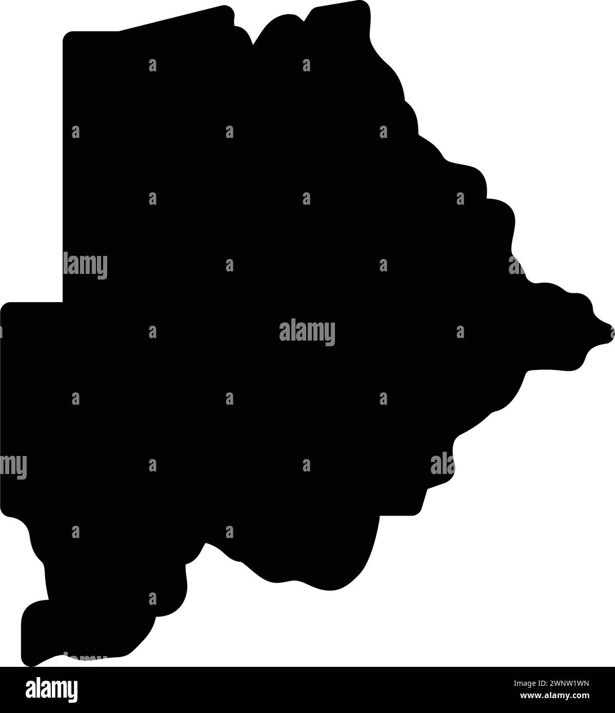 Icon for botswana,map Stock Vector Image & Art - Alamy