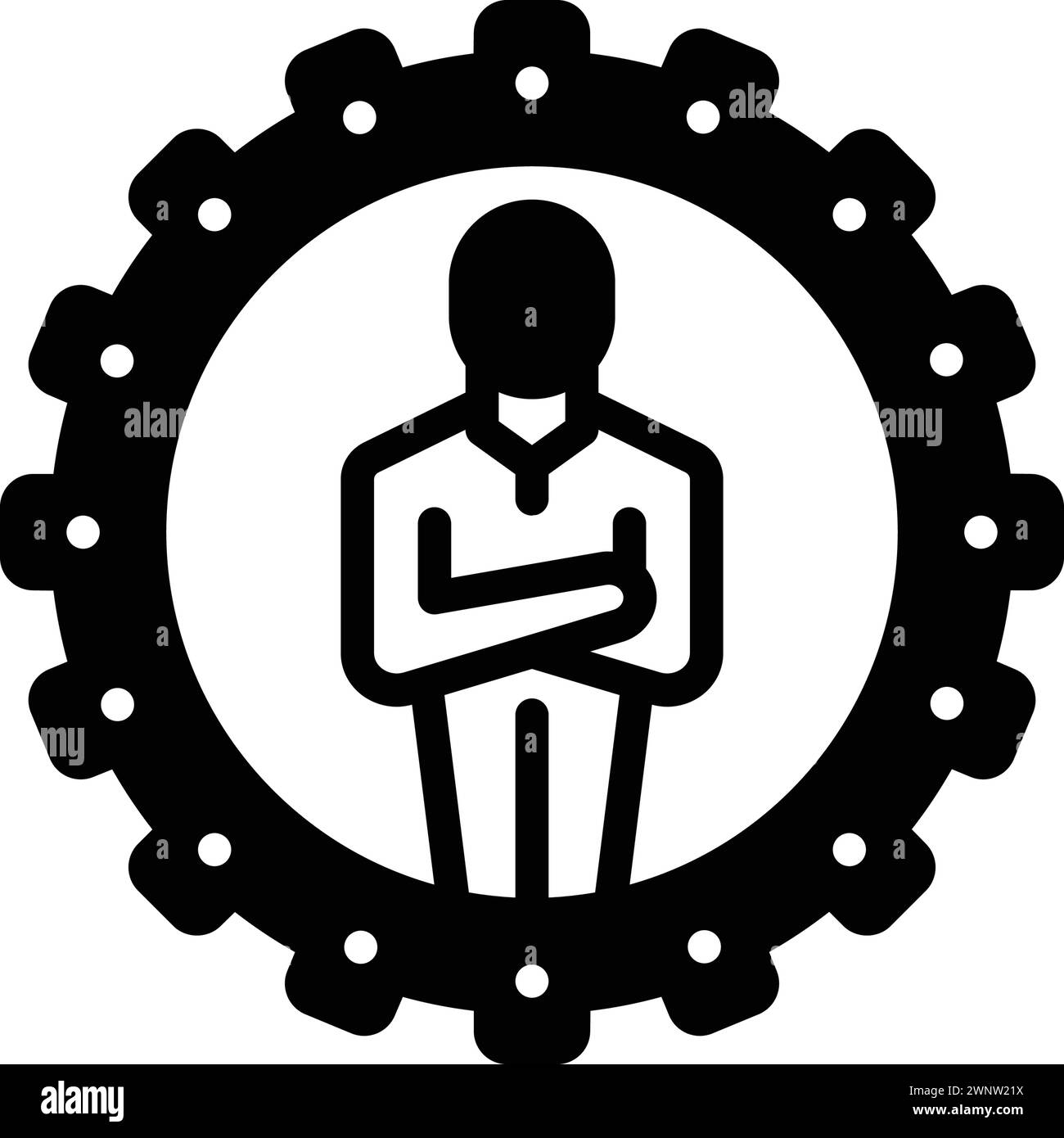 Characteristic silhouette Stock Vector Images - Alamy