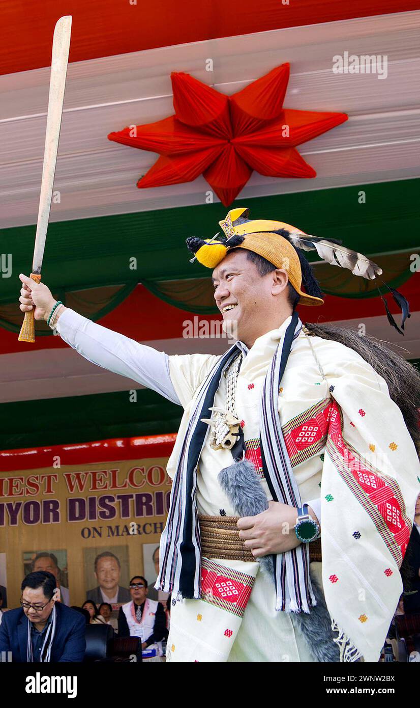 Yachuli, India. 02nd Mar, 2024. Yachuli, Mar 02 (ANI): Arunachal ...