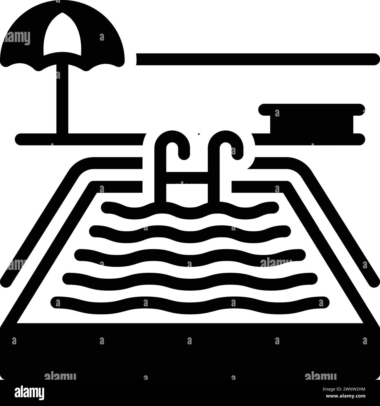 Pools vector vectors hi-res stock photography and images - Alamy