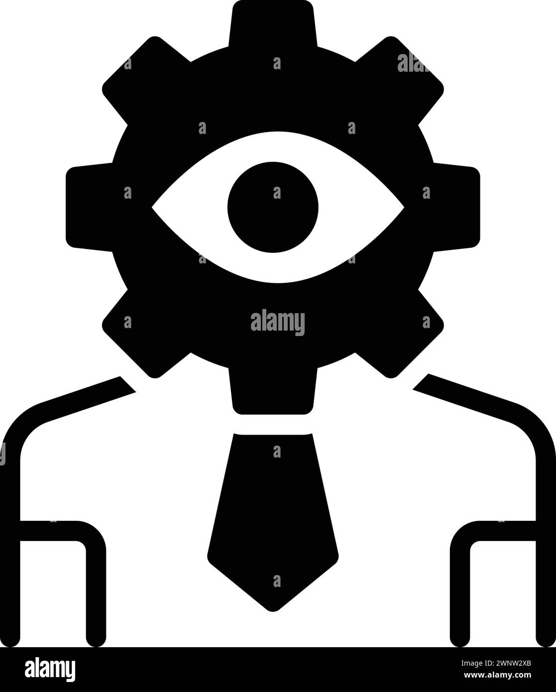 Supervision vector vectors Black and White Stock Photos & Images - Alamy