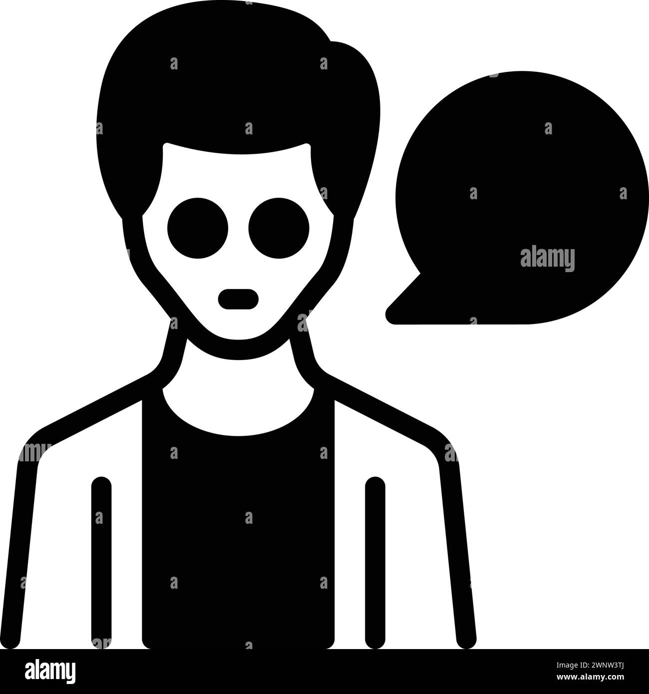 Icon for tell,told Stock Vector Image & Art - Alamy