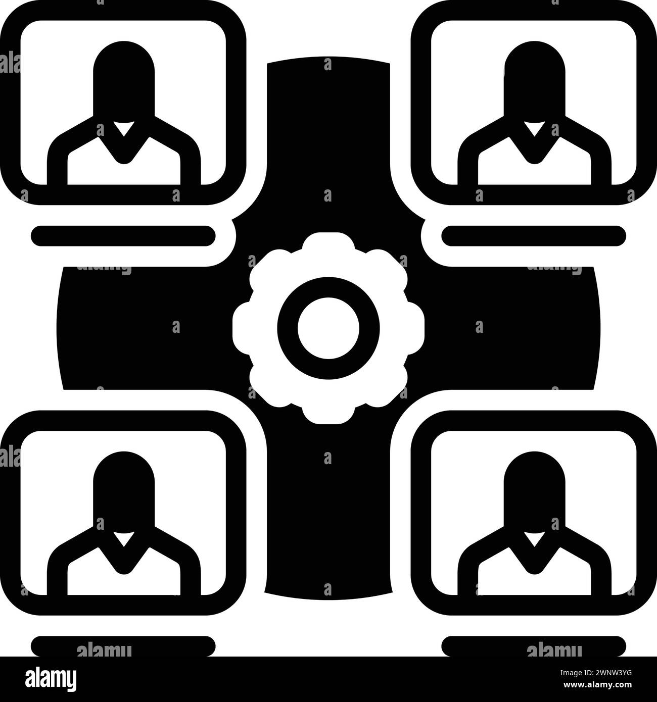 Icon for collaborative,shared Stock Vector Image & Art - Alamy