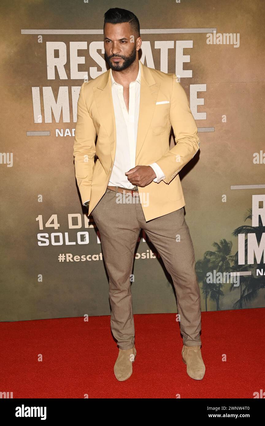 Mexico City premiere of 'Land of Bad' red carpet at Cinemex Antara ...