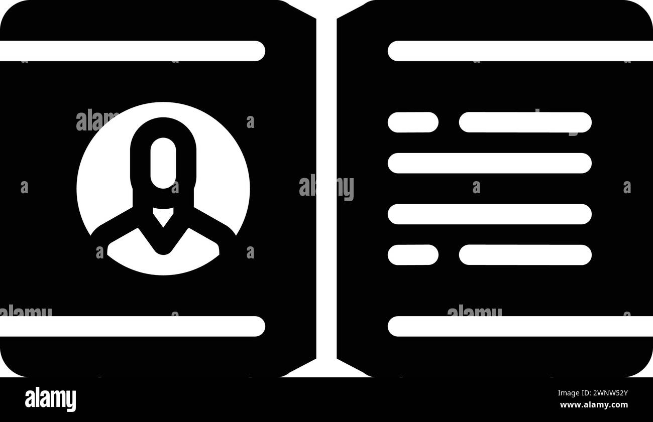 Icon for visa,authorization Stock Vector Image & Art - Alamy