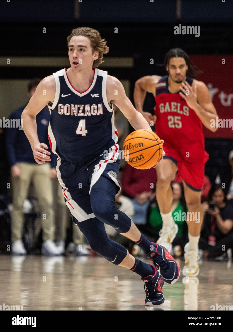 Moraga, USA. 02nd Mar, 2024. March 02 2024 Moraga, CA U.S.A. Gonzaga ...