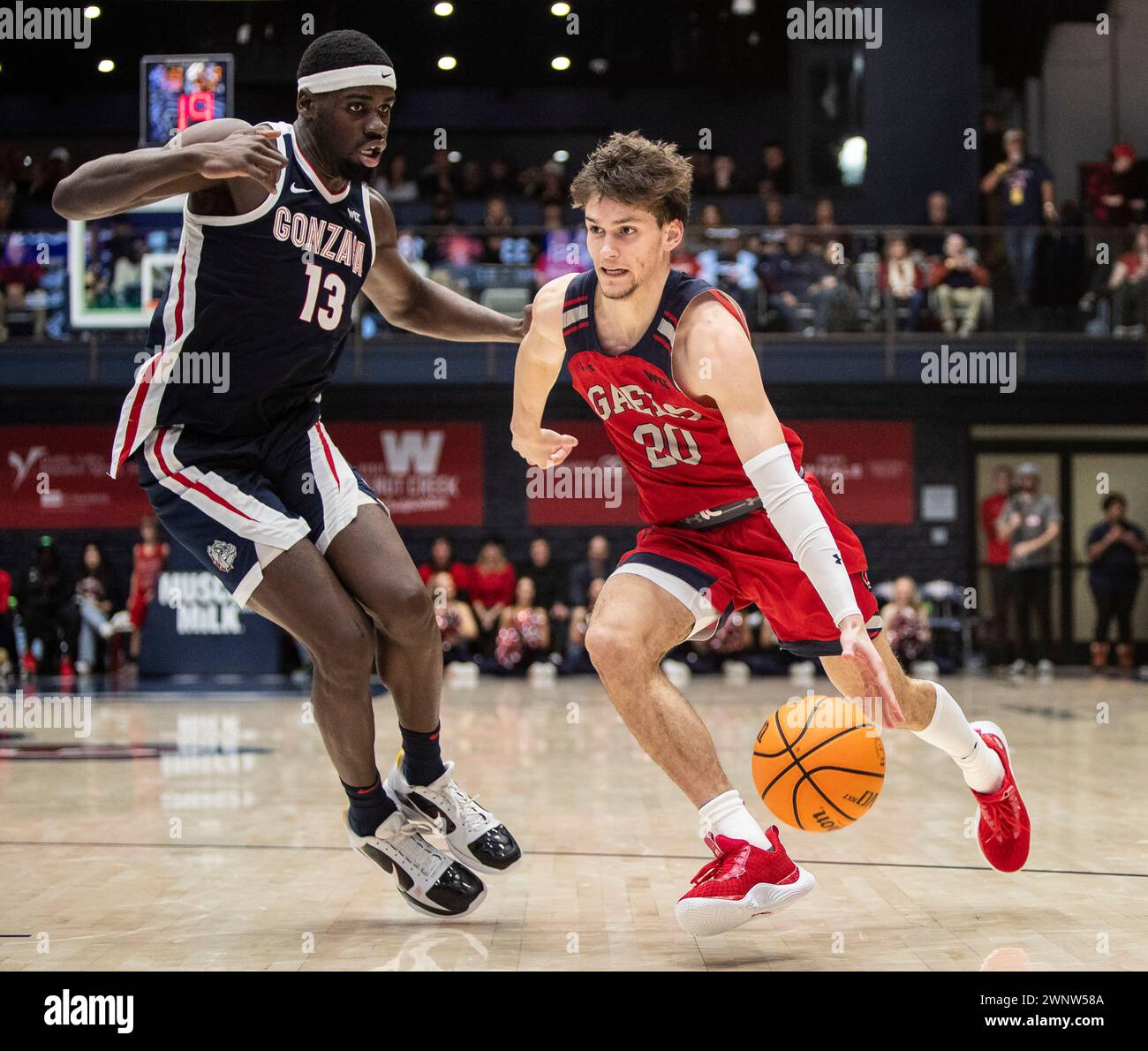 Moraga, USA. 02nd Mar, 2024. March 02 2024 Moraga, CA U.S.A. St. Mary's ...