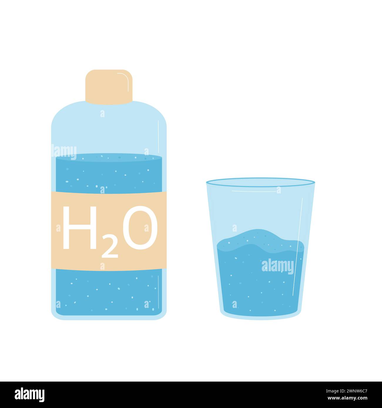 Still water wellness Stock Vector Images - Alamy