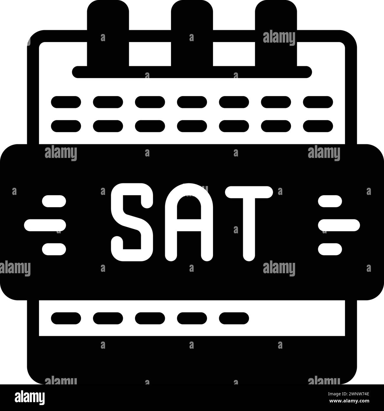 Sat icon Stock Vector Images - Alamy