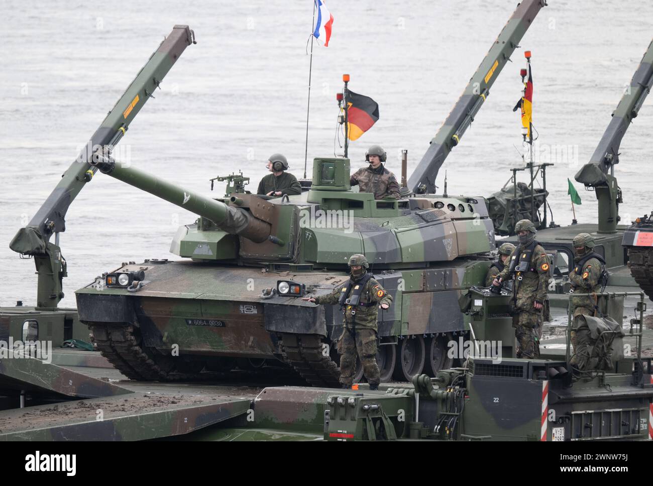 Korzeniewo, Poland. 04th Mar, 2024. Bundeswehr soldiers are taking part ...