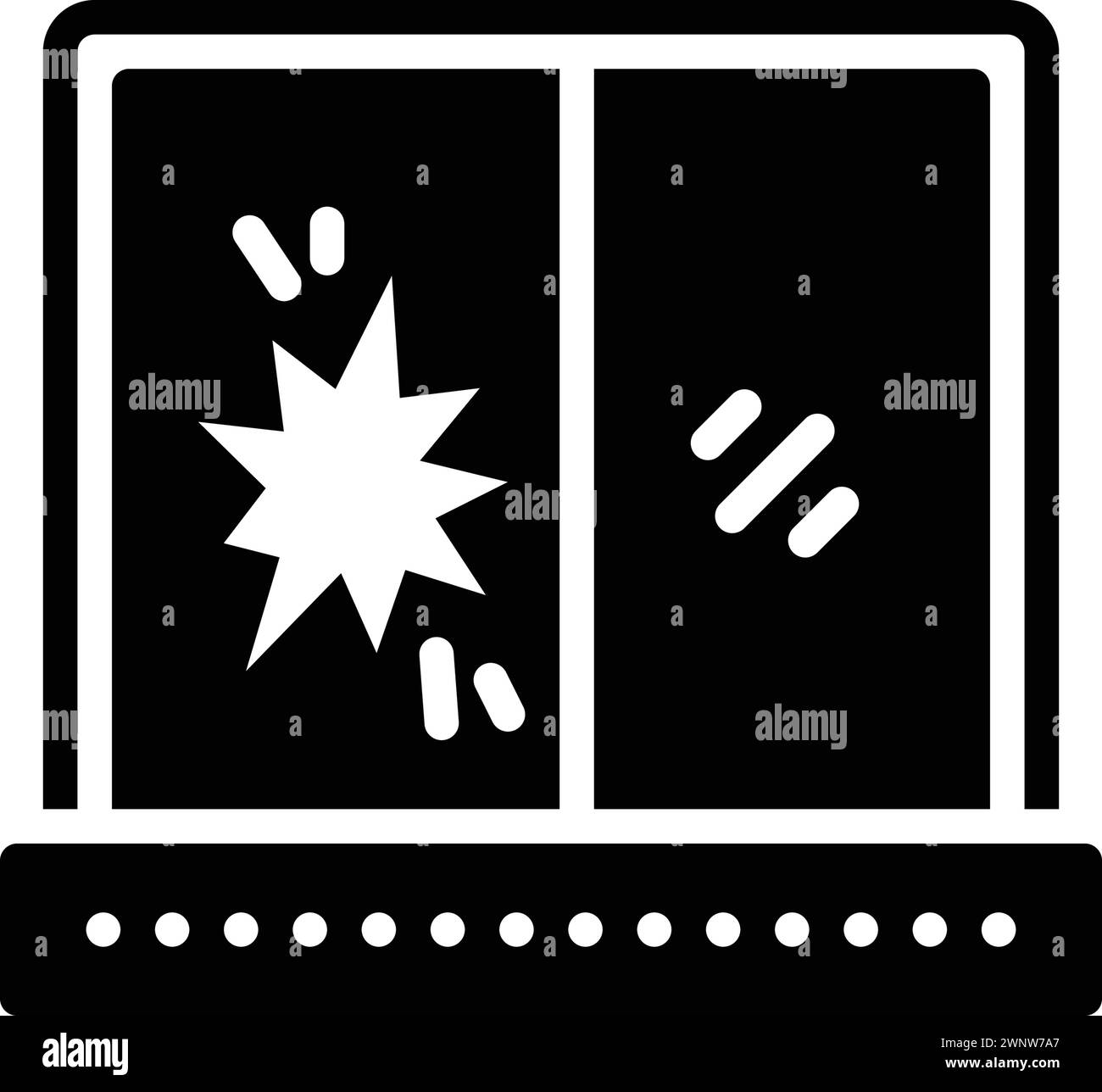 Icon for broken,split Stock Vector Image & Art - Alamy