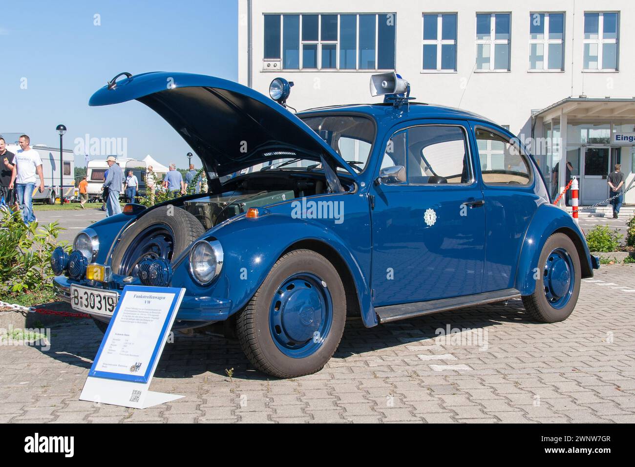 Volkswagen police car hi-res stock photography and images - Alamy