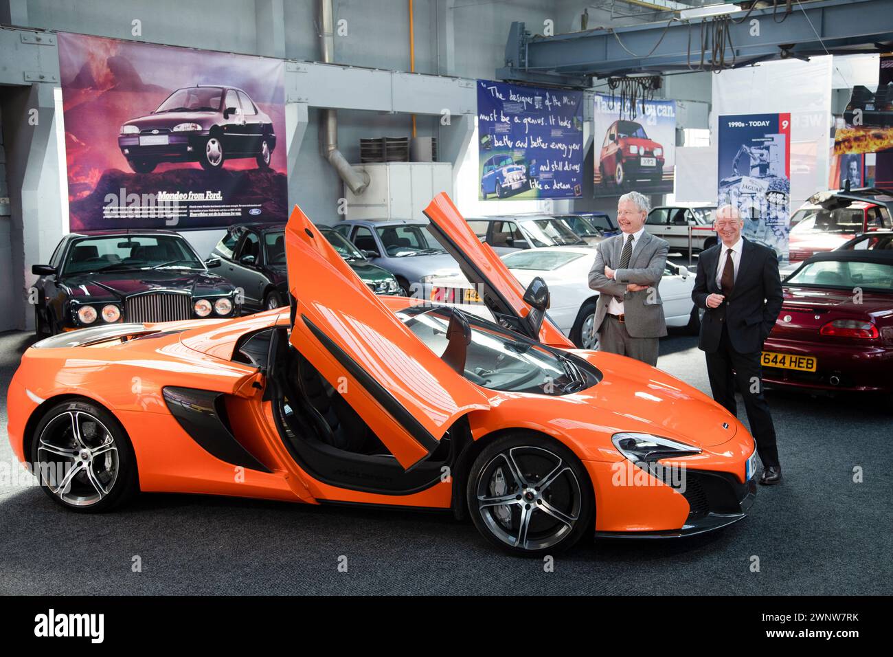 20/05/21 McLaren CEO Mike Flewitt hands over one of his cars - the most ...
