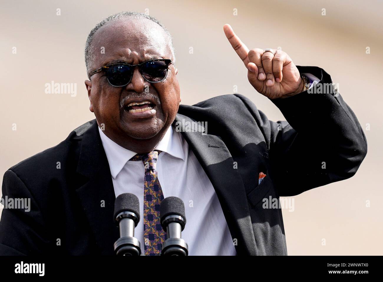 Charles Steele Jr., President of the Southern Christian Leadership ...