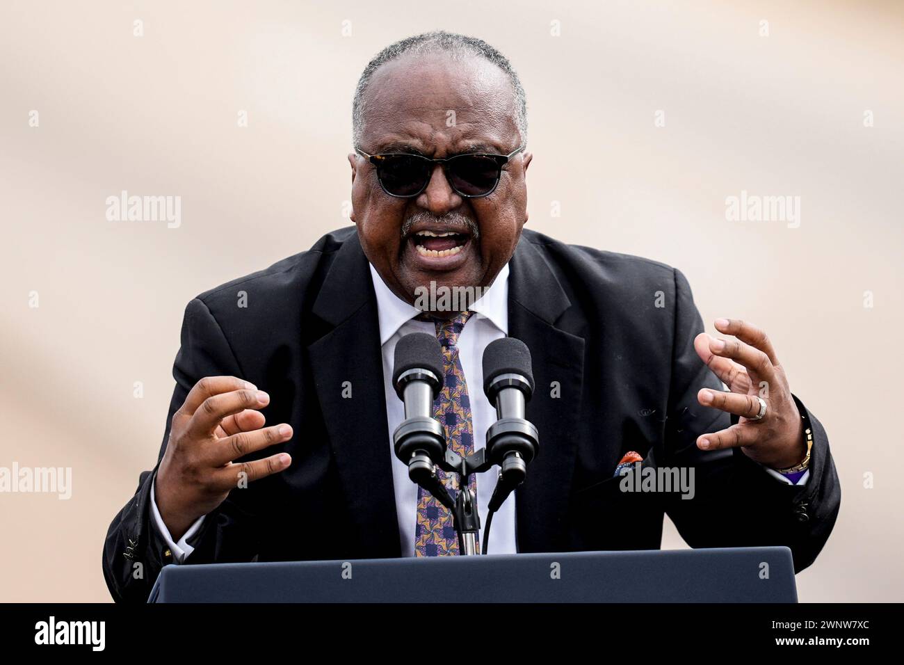 Charles Steele Jr., President of the Southern Christian Leadership ...