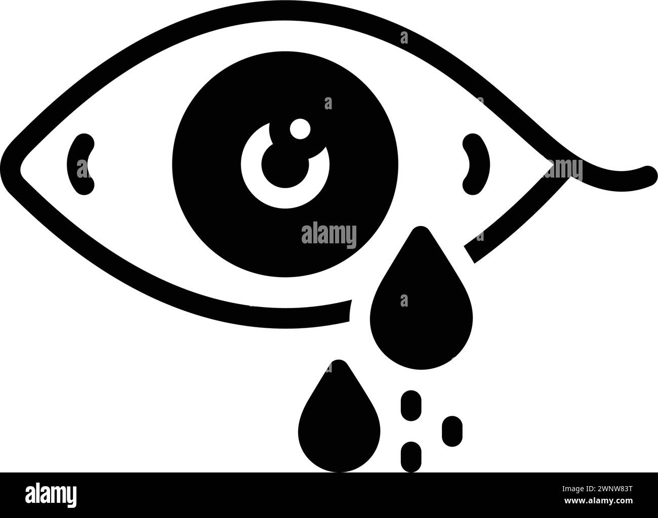 Teardrop silhouette hi-res stock photography and images - Alamy