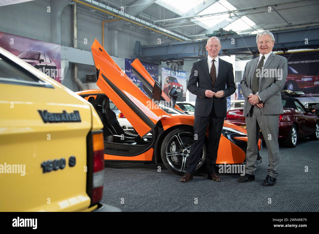 20/05/21 McLaren CEO Mike Flewitt hands over one of his cars - the most ...