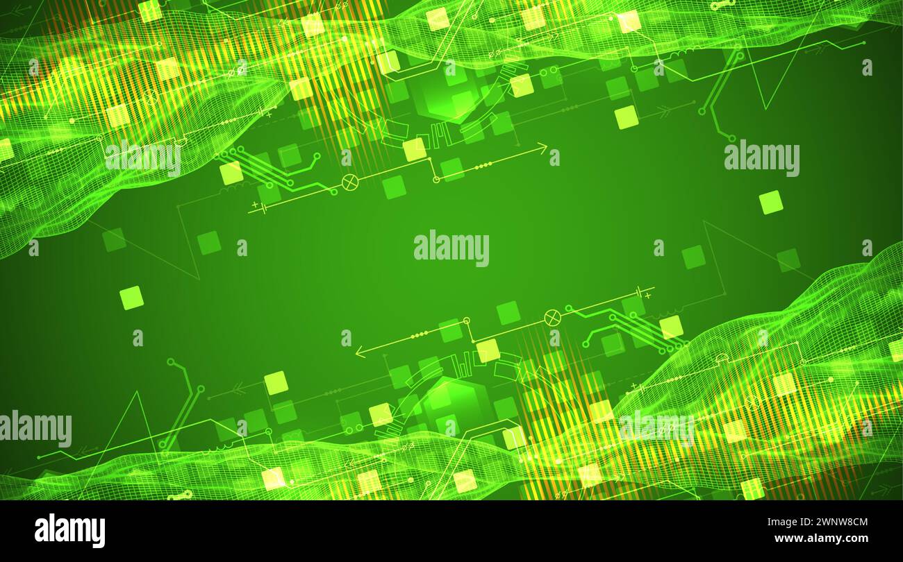 Wireframe Big Data concept. Abstract digital futuristic vector illustration on technology ...