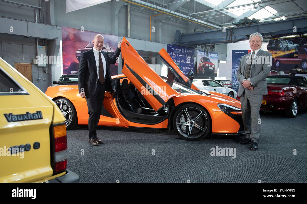 20/05/21 McLaren CEO Mike Flewitt hands over one of his cars - the most ...