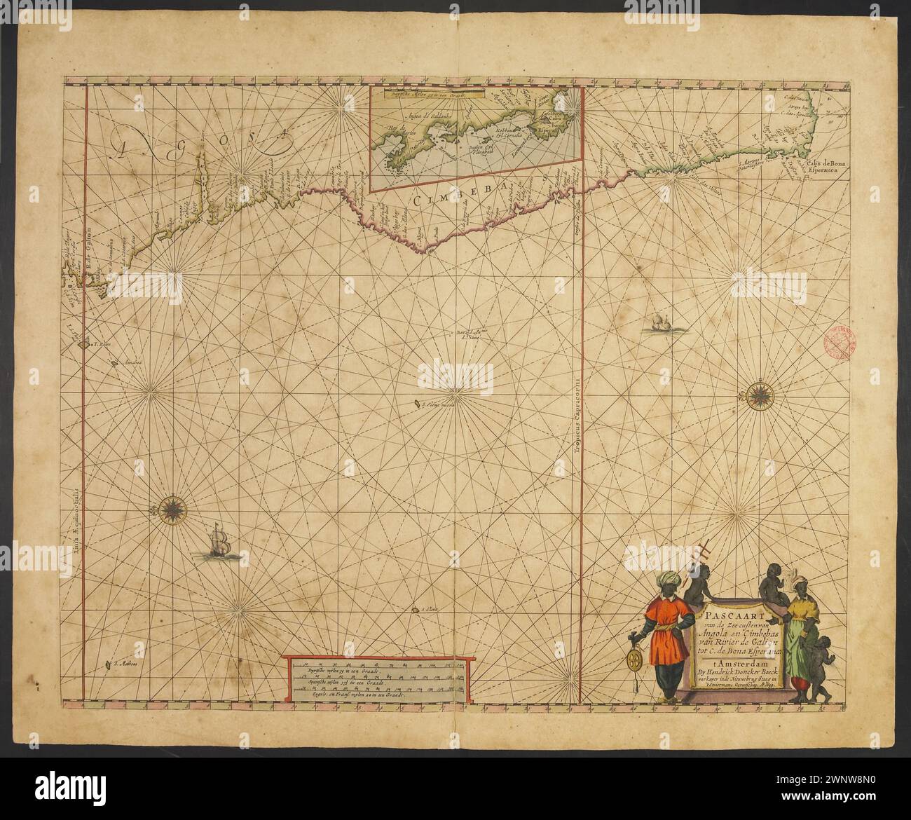 17th century map of angola hi-res stock photography and images - Alamy