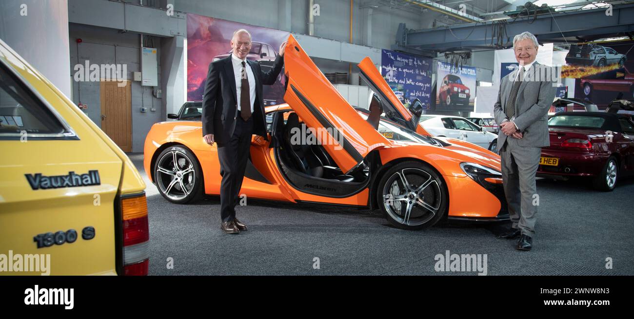 20/05/21 McLaren CEO Mike Flewitt hands over one of his cars - the most ...