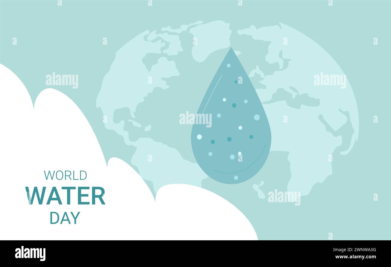 World map water drop Stock Vector Images - Alamy