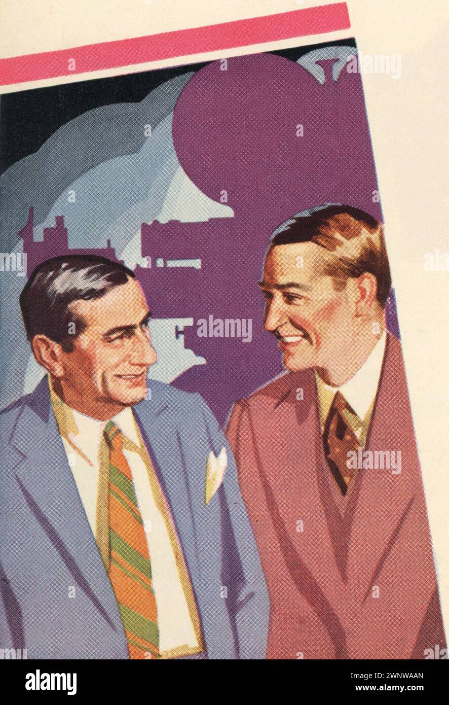Promotional Artwork of Director ERNST LUBITSCH and MAURICE CHEVALIER ...